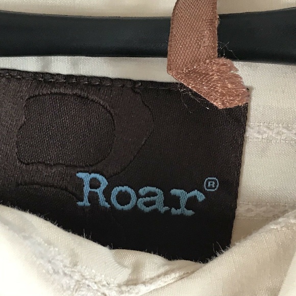 Roar | Shirts | Roar Casual Shirt Embroidered Button Placard Ls | Poshmark